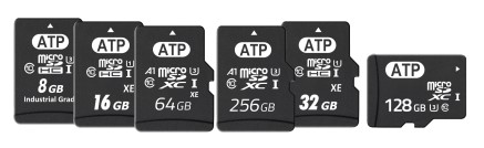 MicroSD Card memory ATP Electronics AF8GUD3A-WAAXX | Melchioni Electronics