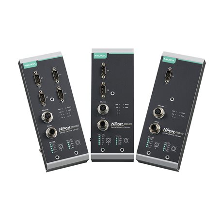 Device Server Power and Trans 4 Port Moxa NPort 5450AI-M12-CT ...