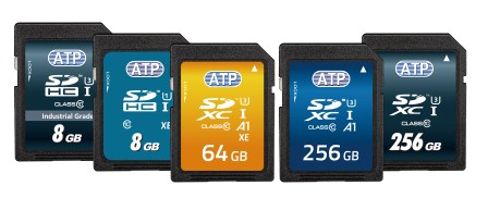 SD Card memory ATP Electronics AF128GSD4-EBAIM | Melchioni Electronics