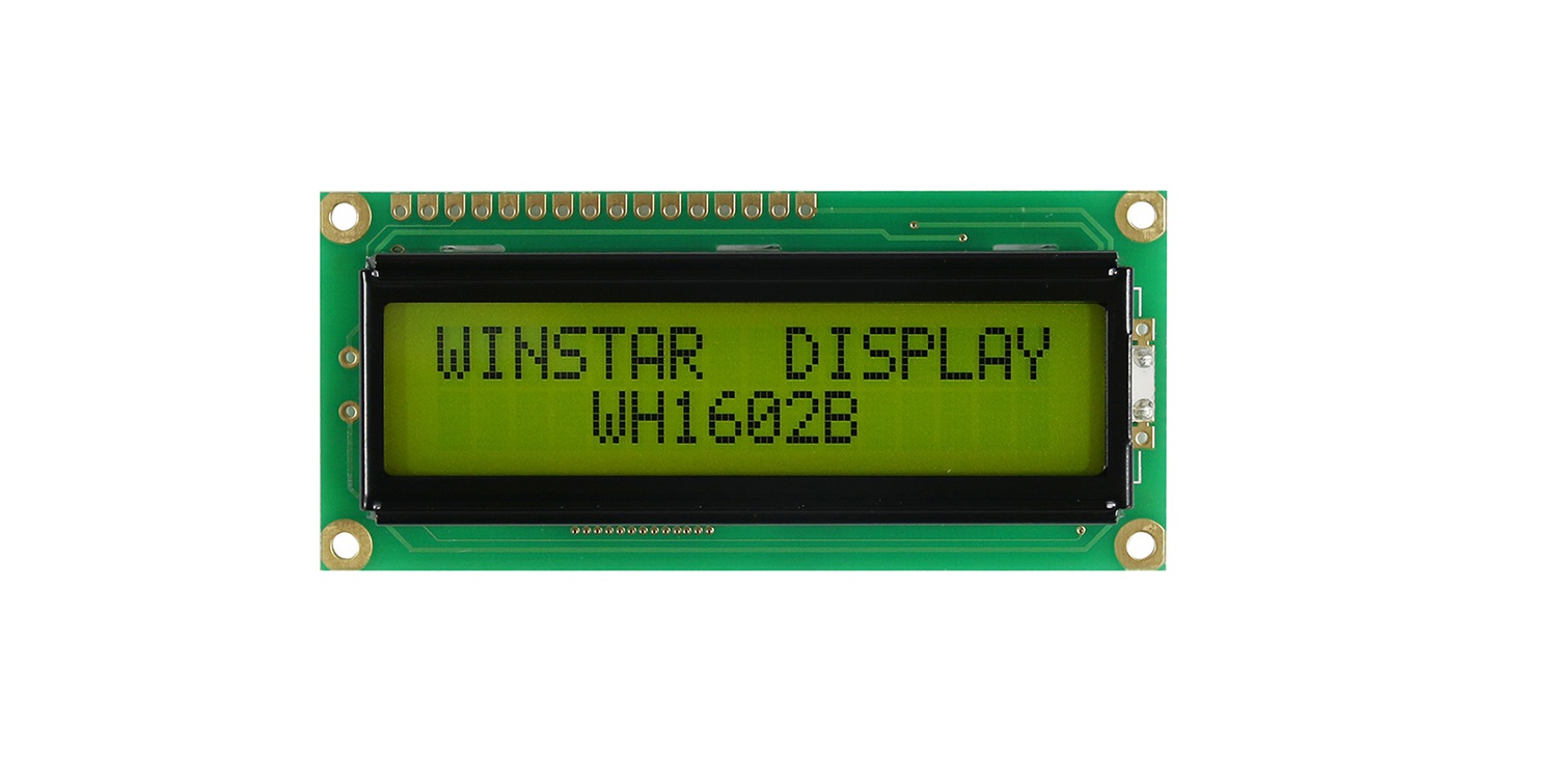 LCD Display Winstar/Urt WH1602B-YYH-CTK# | Melchioni Electronics
